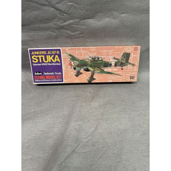 Bird | Vintage Guillows Junkers Ju 87b Stuka German Ww2 Dive Bomber ...